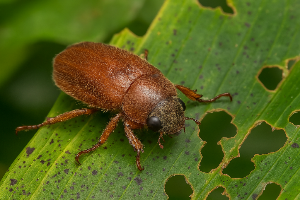 Mengenal Hama Kumbang Adoretus compressus pada Kelapa Sawit - Sulung ...